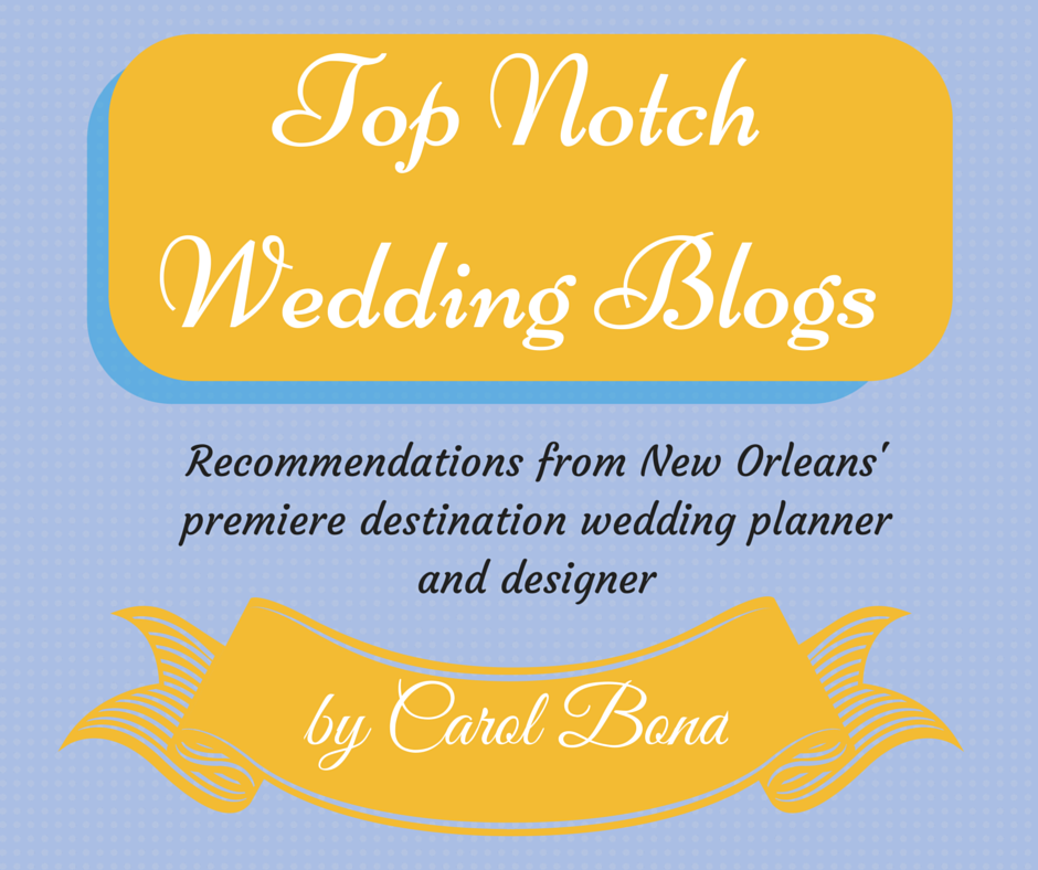 Top Notch Wedding Blogs | Carol Bond Weddings